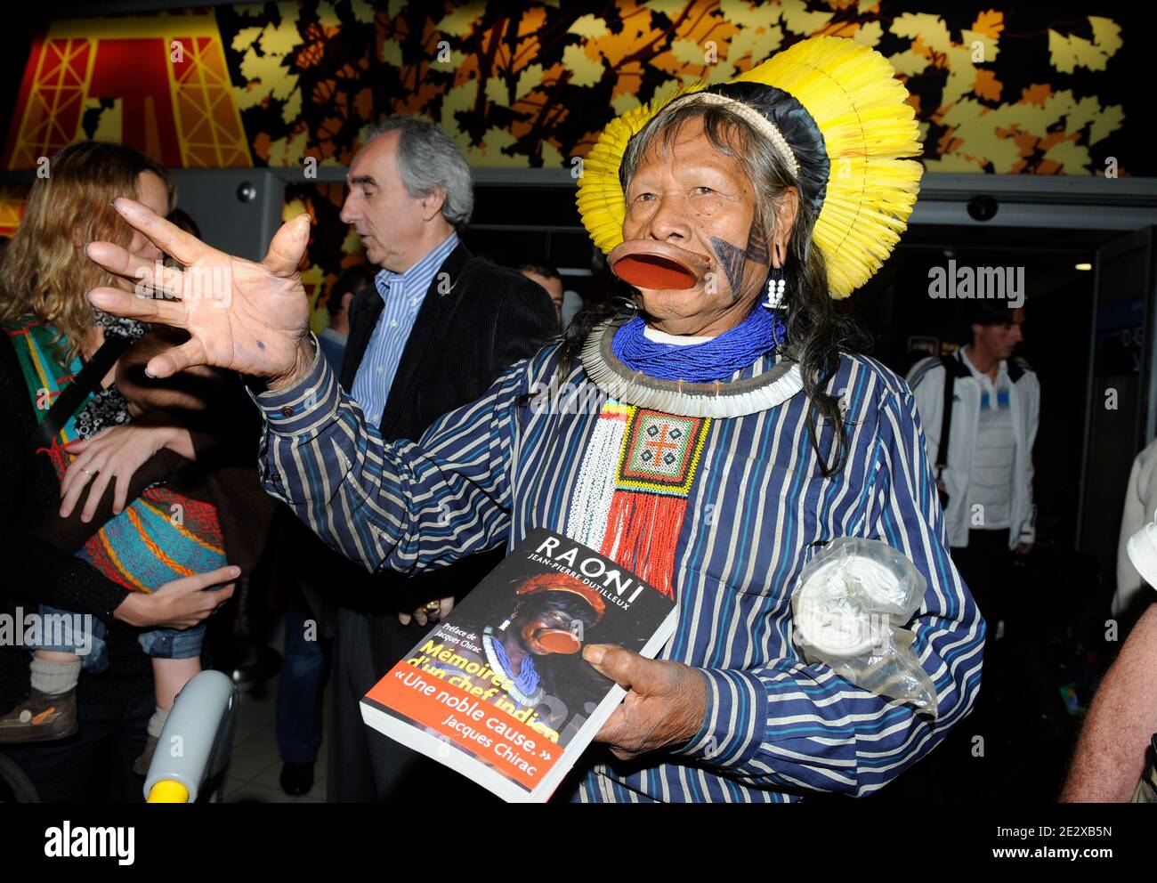 Chief raoni hi-res stock photography and images - Alamy