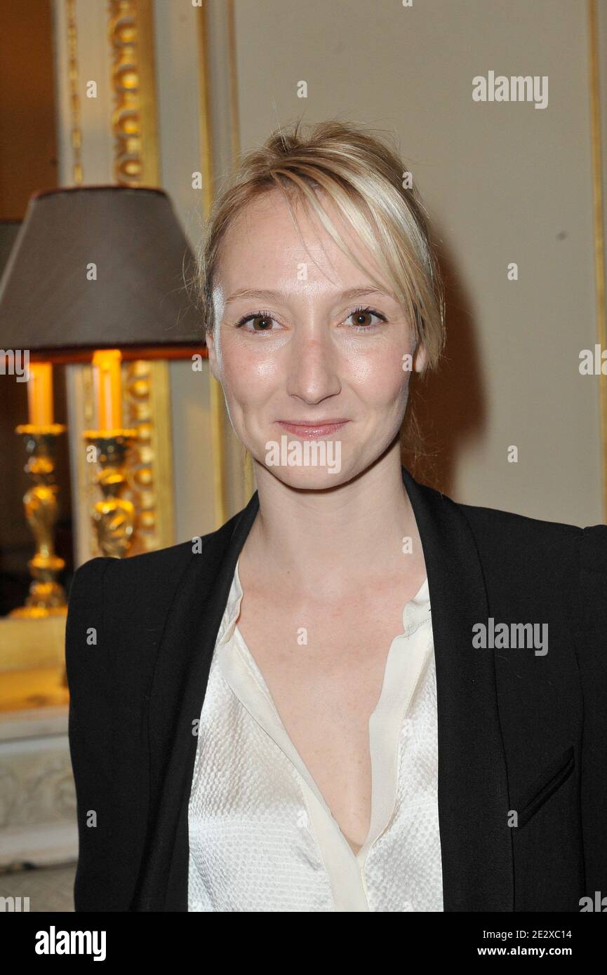 Audrey Lamy attends the 10th Annual 'Prix Cine Roman Carte Noire ...