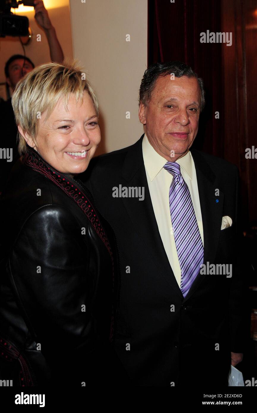 Catherine Salvador and Michel Montana attends the 'Les Salvadors de La ...