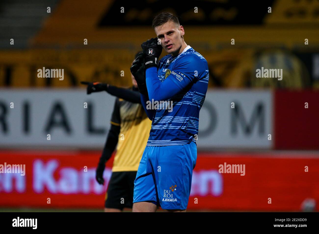 KERKRADE, NETHERLANDS - JANUARY 15: L-R: goalkeeper Jan Hoekstra of ...