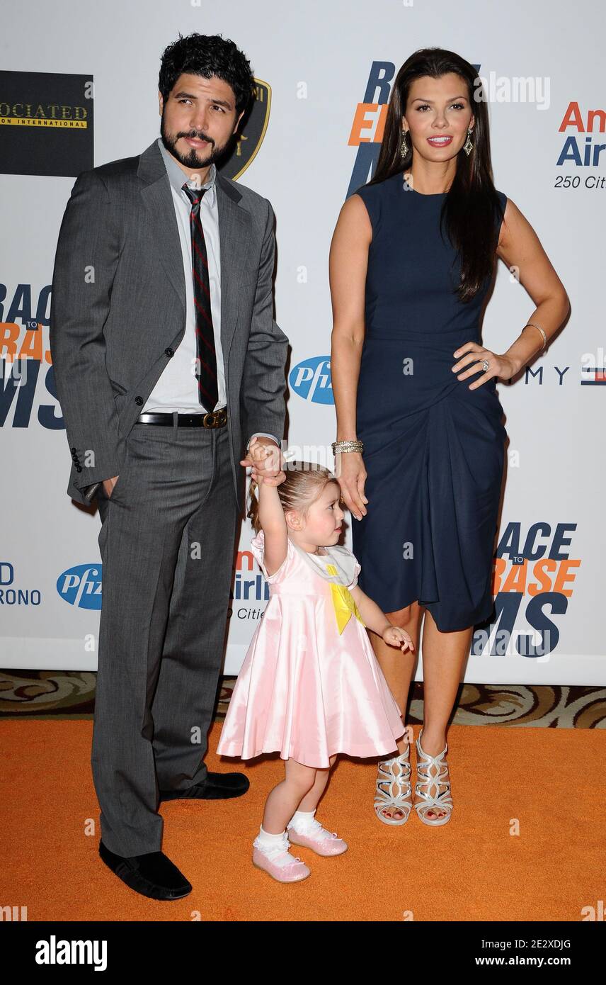 Ali Landry, husband Alejandro Gomez Monteverde and daughter Estela ...