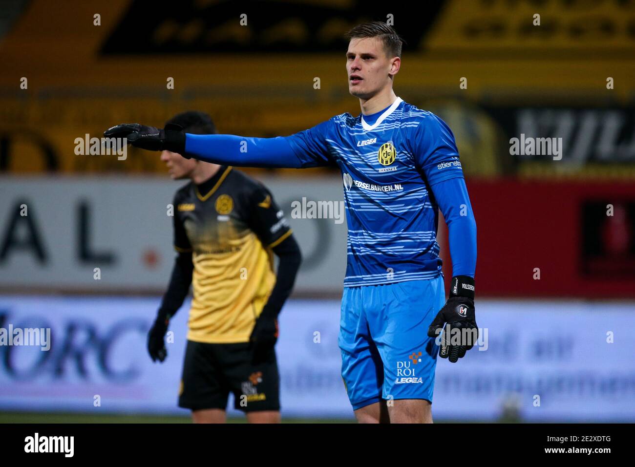 KERKRADE, NETHERLANDS - JANUARY 15: L-R: goalkeeper Jan Hoekstra of ...