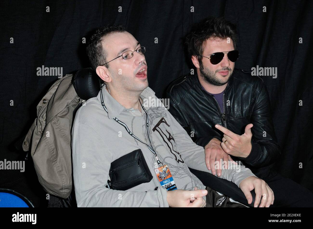 Helmut Fritz attending the 'Foot Concert' organized by the Huntington ...