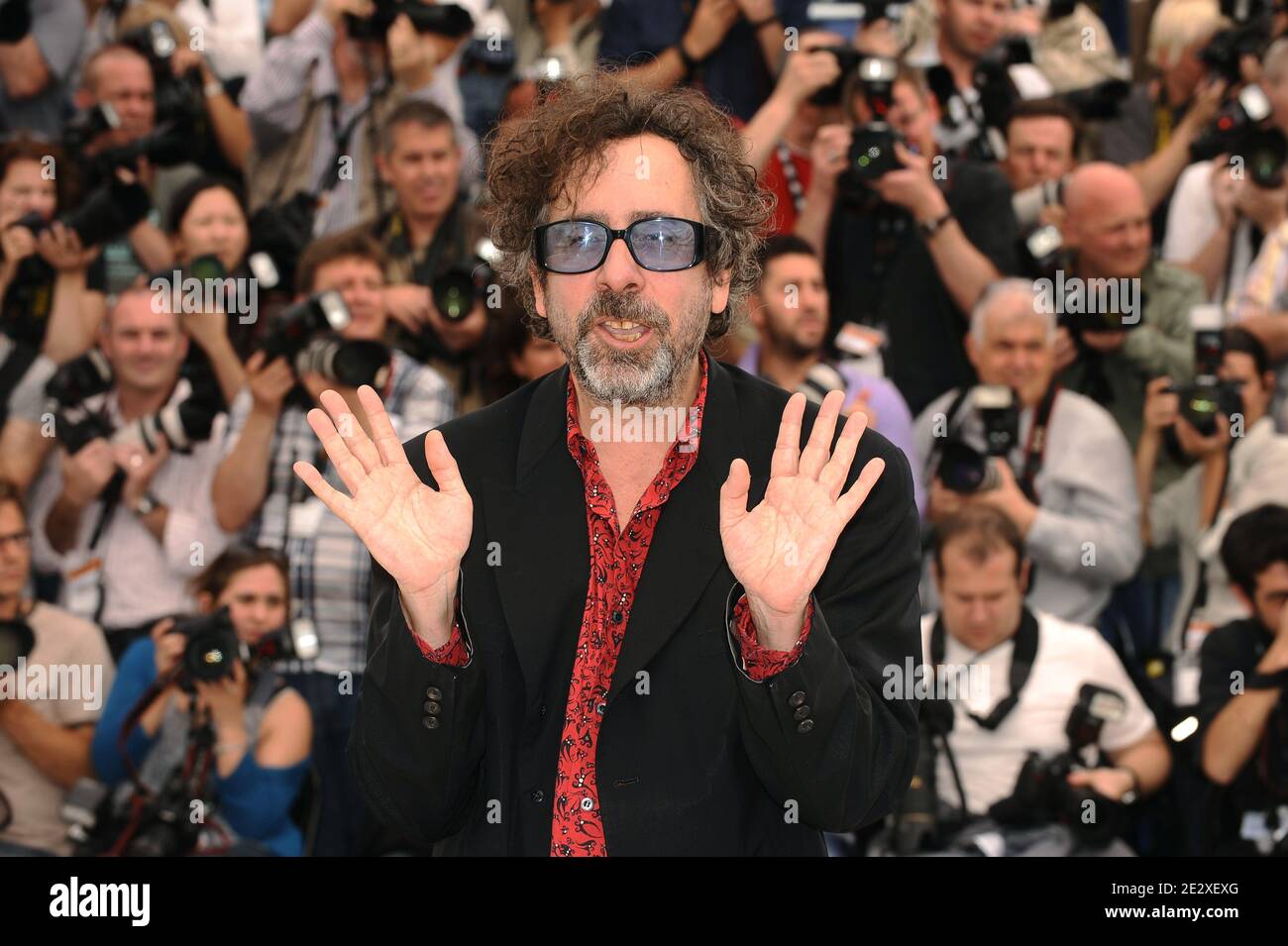 US director and President of the Jury, Tim Burton poses at the ...