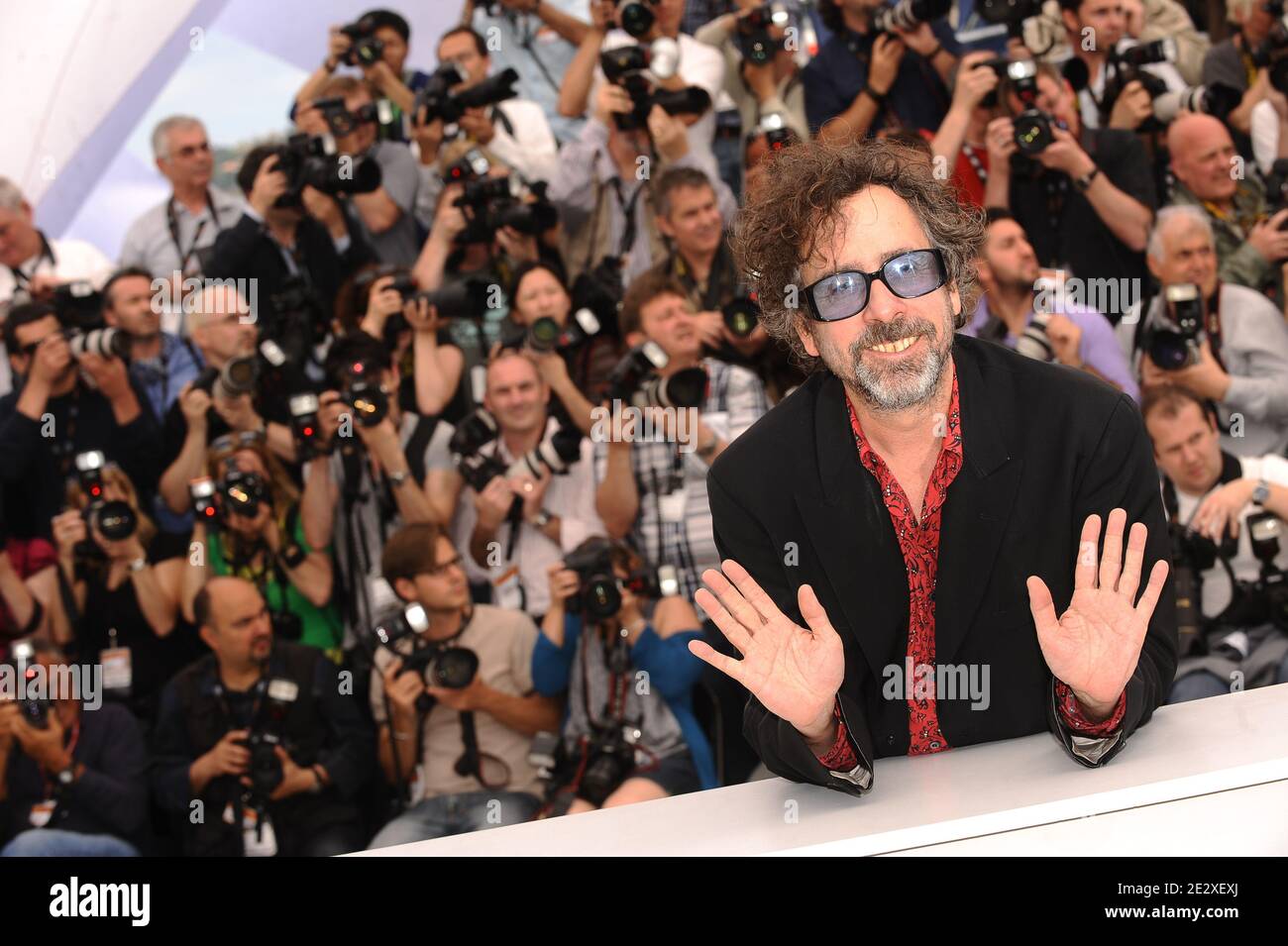 US director and President of the Jury, Tim Burton poses at the ...