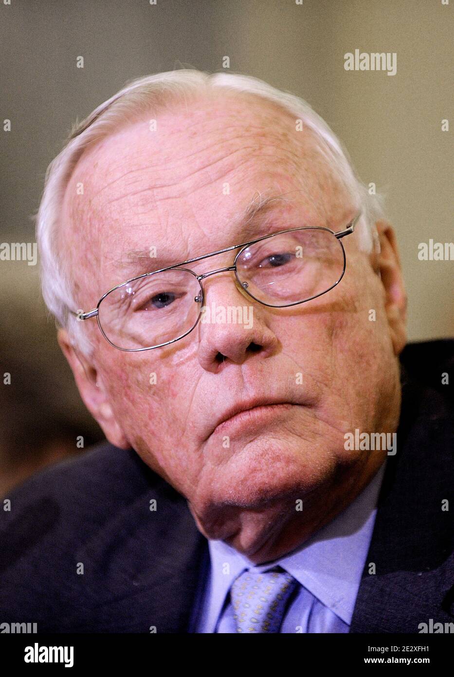 Retired astronaut Neil Armstrong, commander of Apollo 11 space mission ...