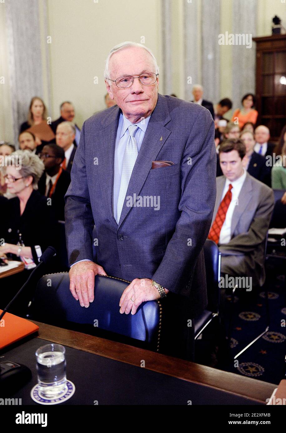 Neil Armstrong Retired