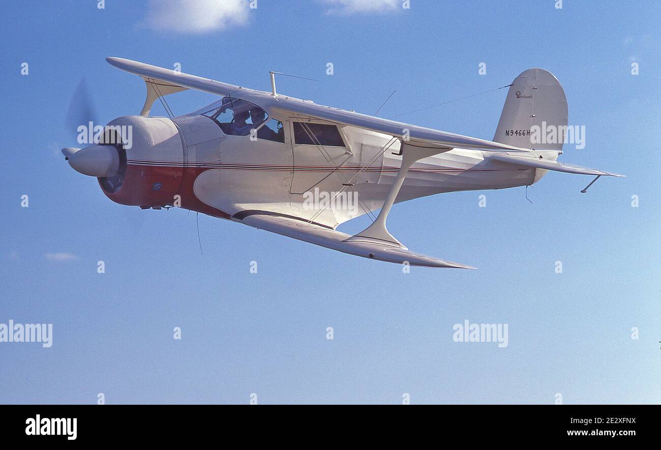 Beechcraft staggerwing hi-res stock photography and images - Alamy