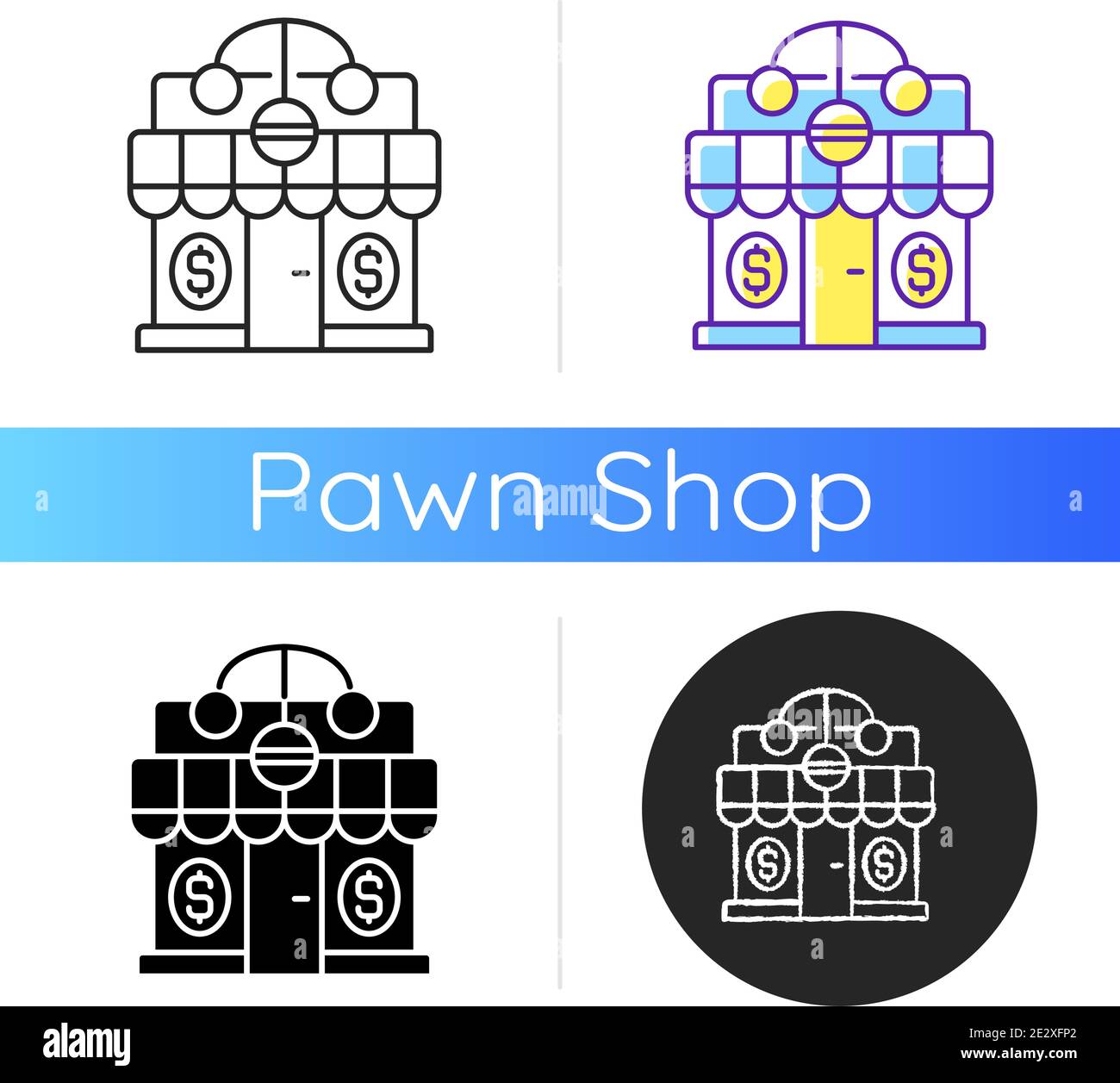 Pawnshop logo hi-res stock photography and images - Alamy
