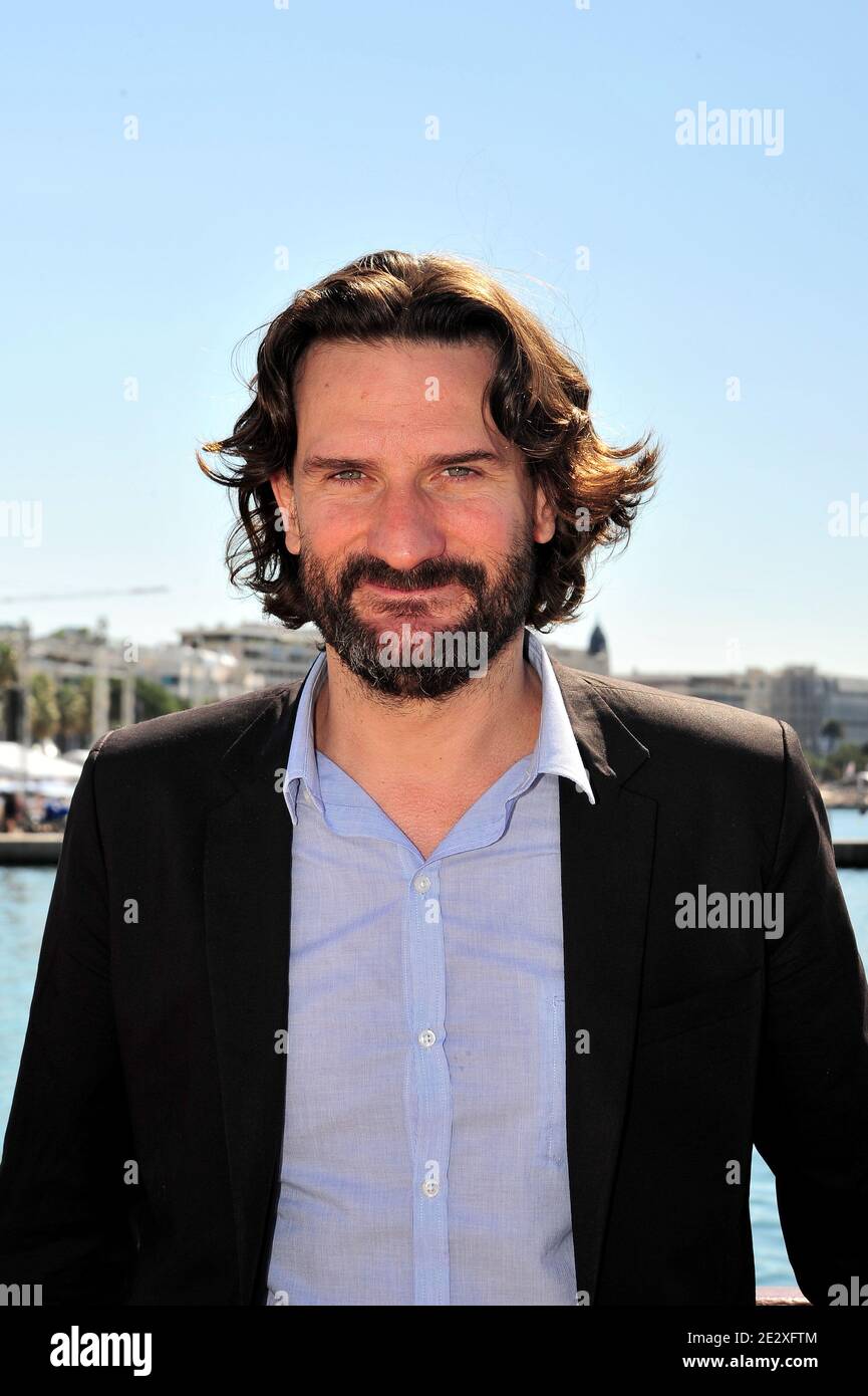 EXCLUSIVE - Frederic Beigbeder poses on the Majesty Beach during the ...