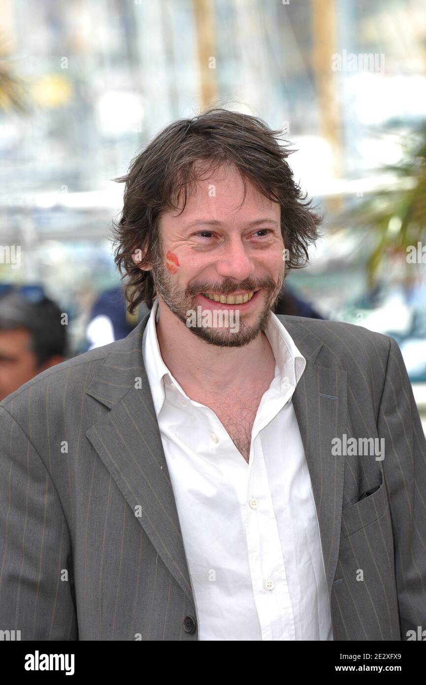 Mathieu Amalric attends the 'On Tour' (Tournee) Photocall at the Palais ...