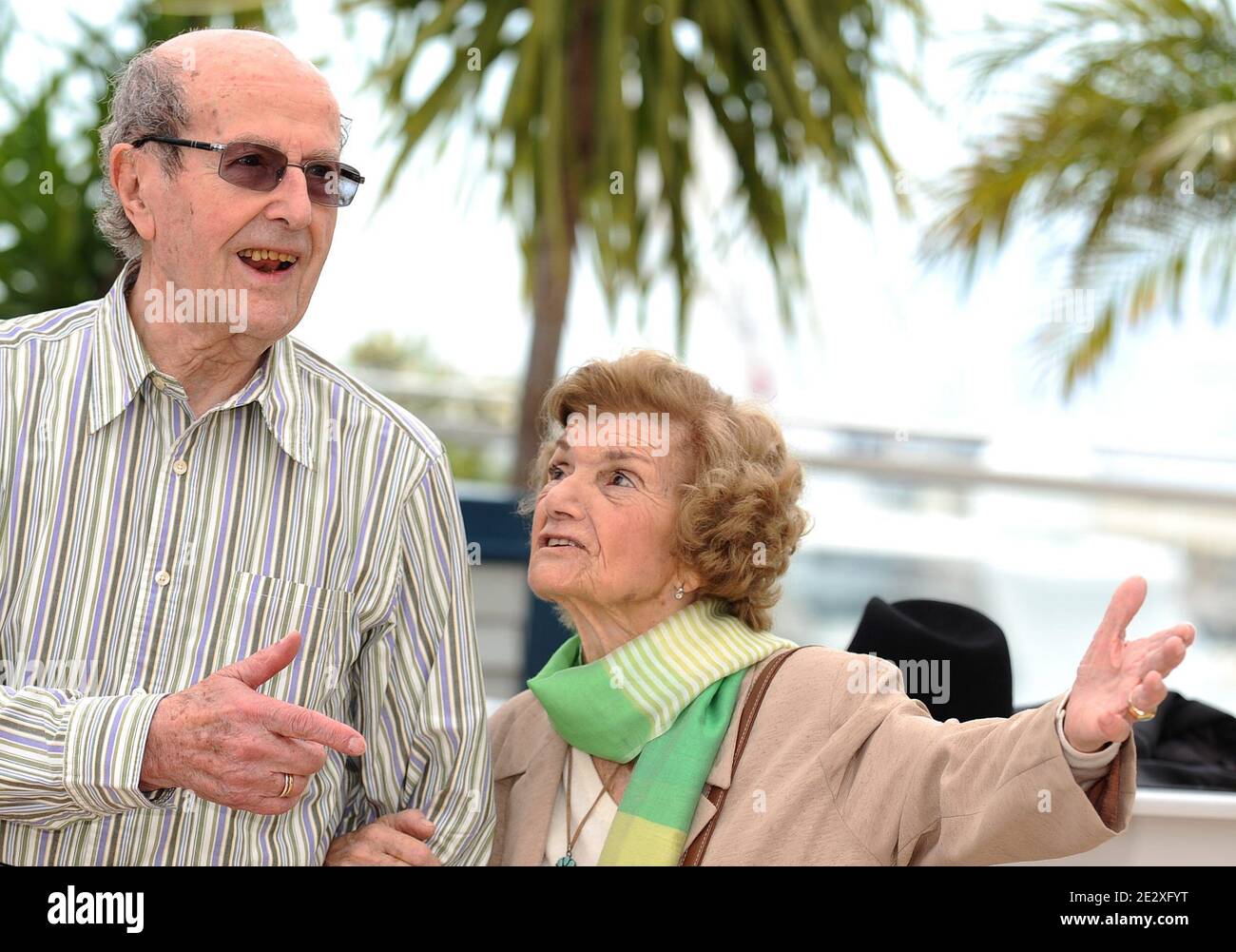 Director Manoel De Oliveira and his wife Maria Isabel Brandao de ...