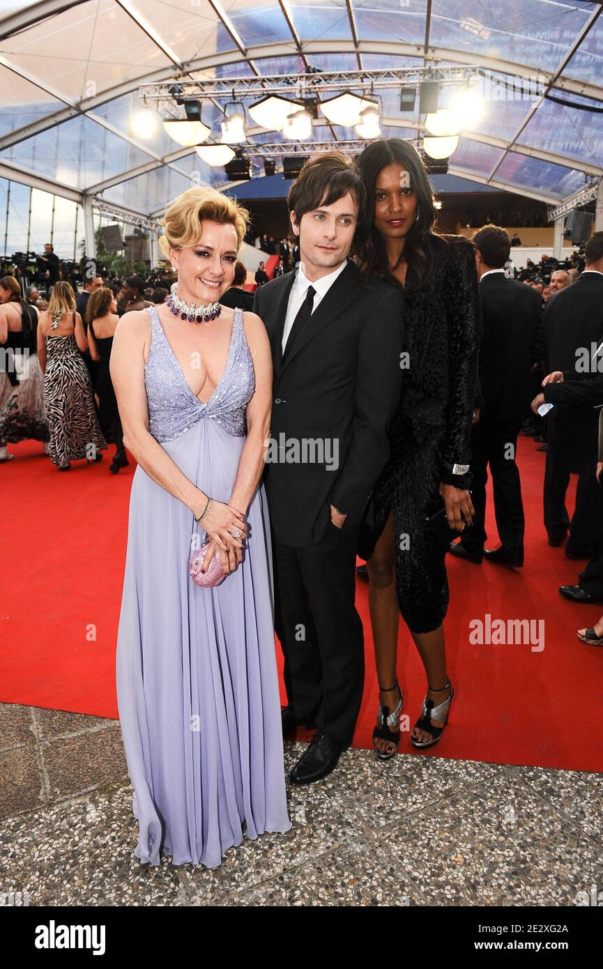 Caroline Gruosi-Scheufele arriving at the premiere of On Tour (Tournee ...