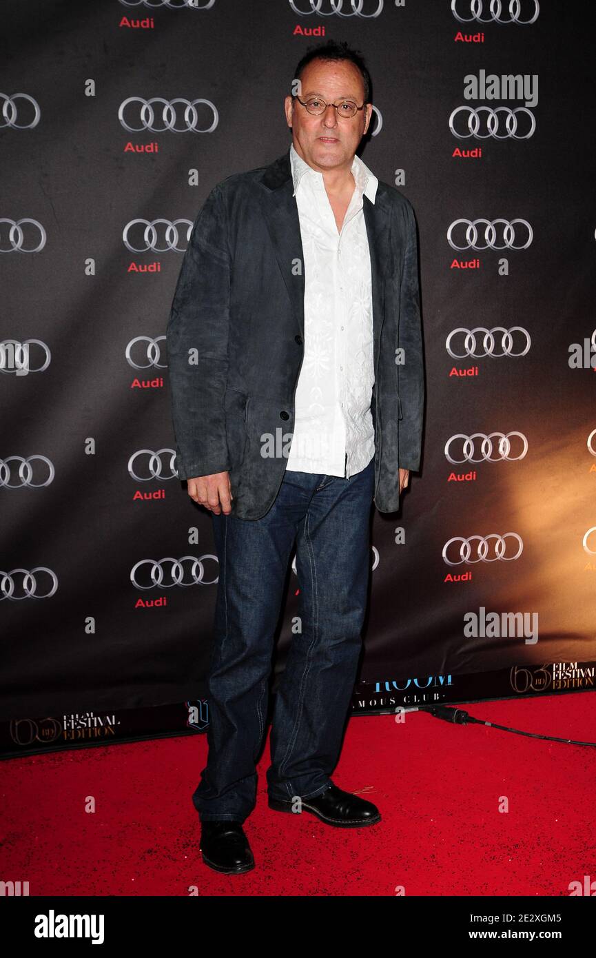 Jean Reno attends the Audi Talents Awards party held during 63rd Cannes ...