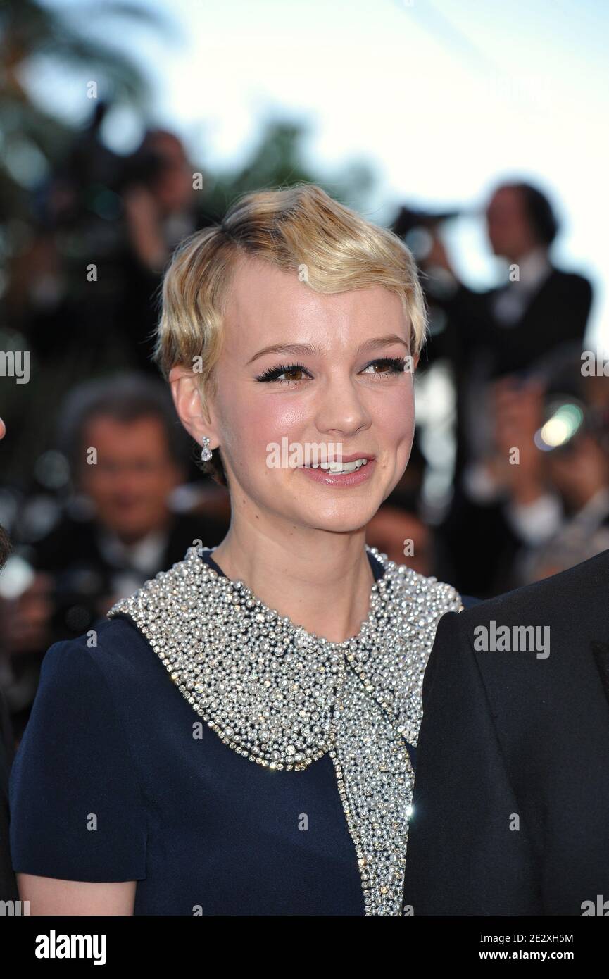Carey Mulligan arriving at the premiere of 'Wall Street: Money Never ...