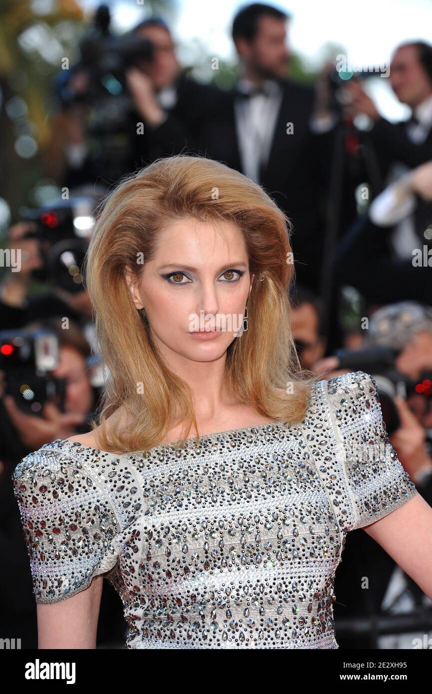 Frederique Bel arriving at the premiere of 'Wall Street: Money Never ...