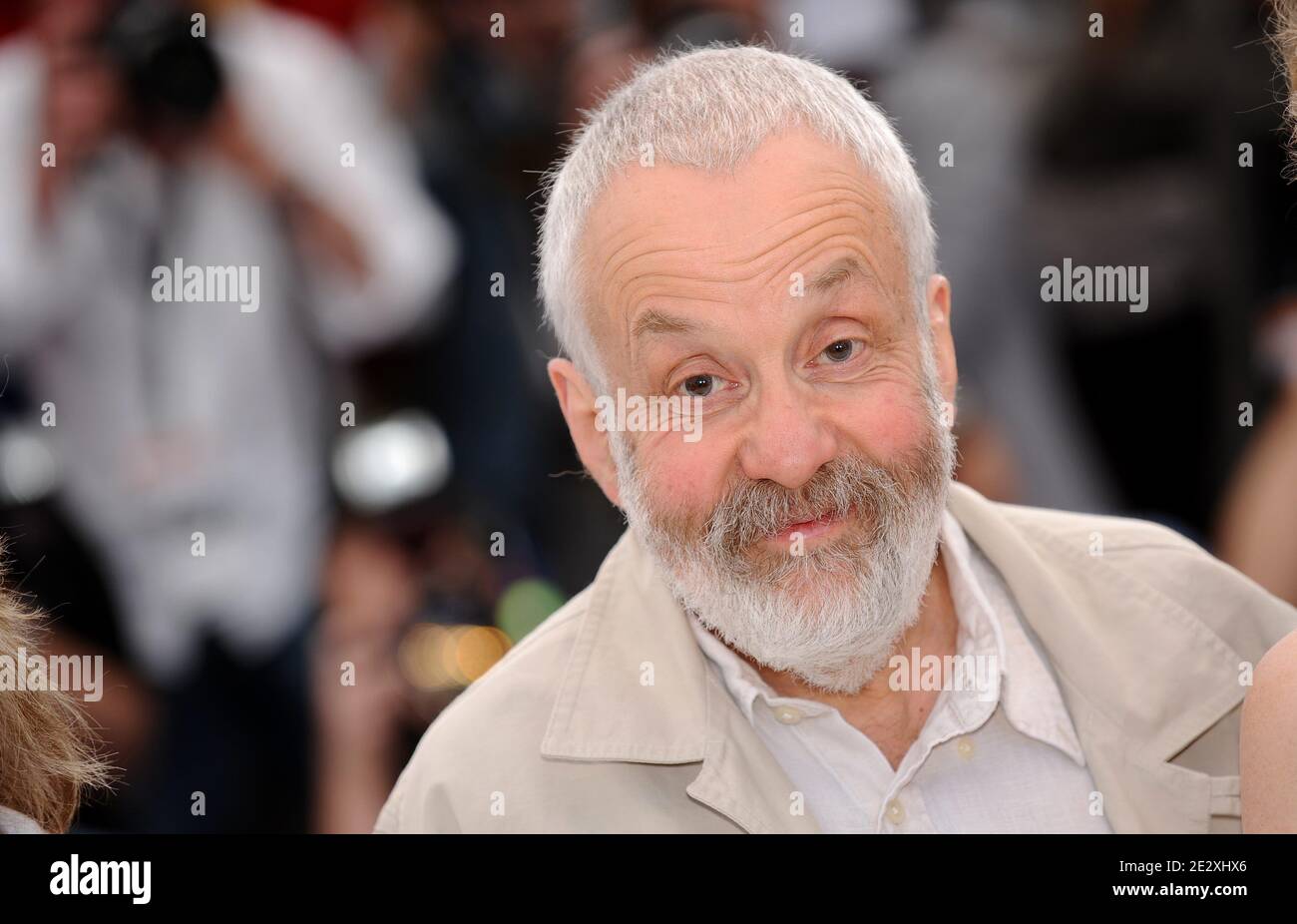 Director Mike Leigh attending the 'Another Year' Photocall during the ...