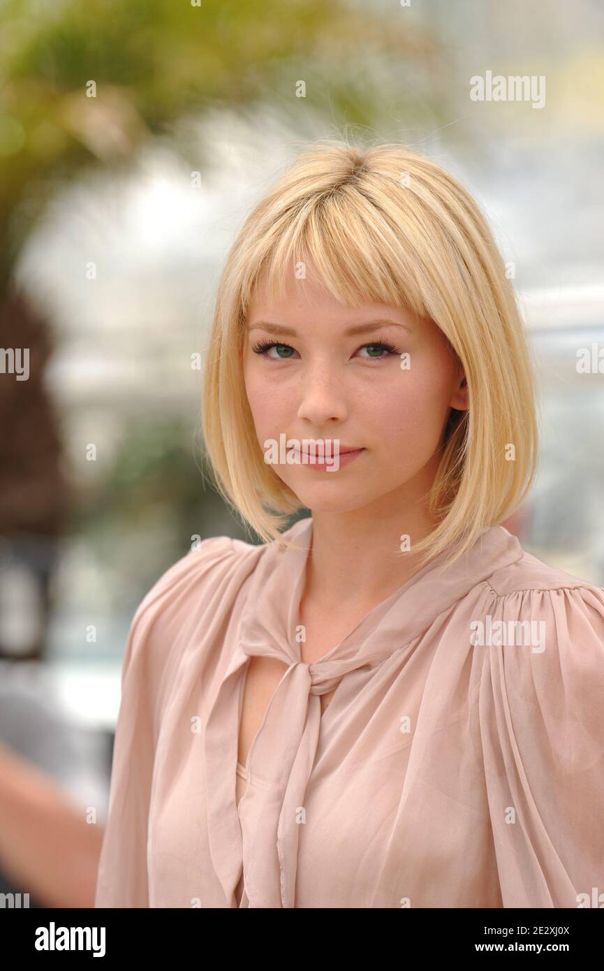 Haley Bennett attending the 'Kaboom' Photocall during the 63rd Cannes ...