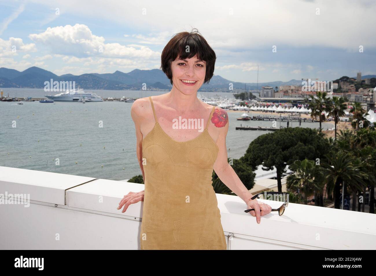 Lio attending 'Un Poison Violent' Photocall held at the Terrasse de la ...