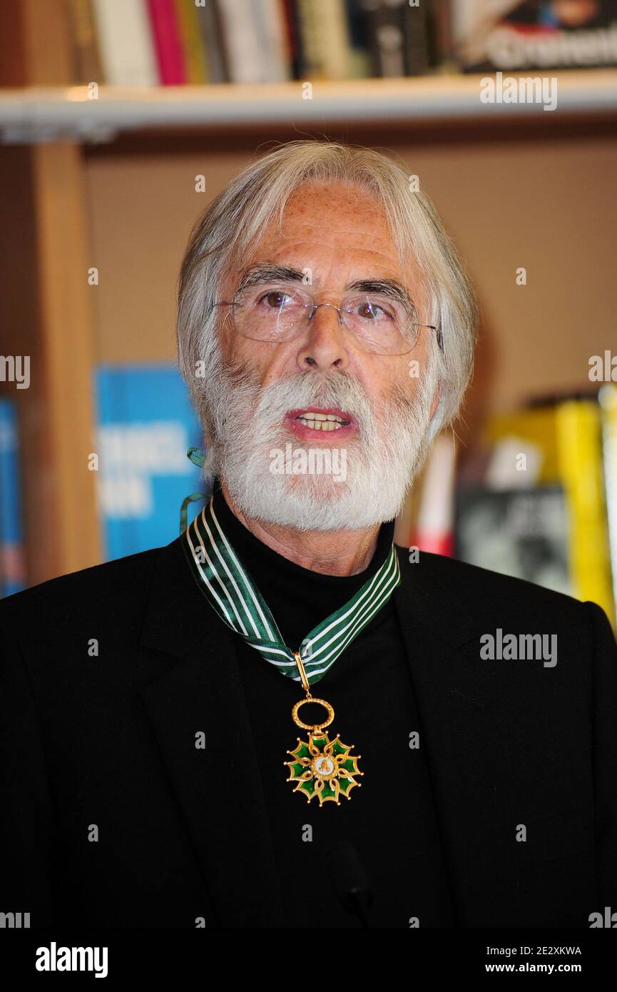 Austrian writer and director Michael Haneke is awarded the Commander in ...