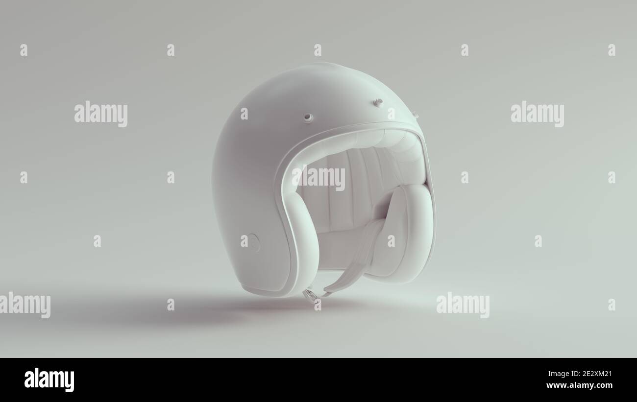 White motorcycle helmet hi-res stock photography and images - Alamy