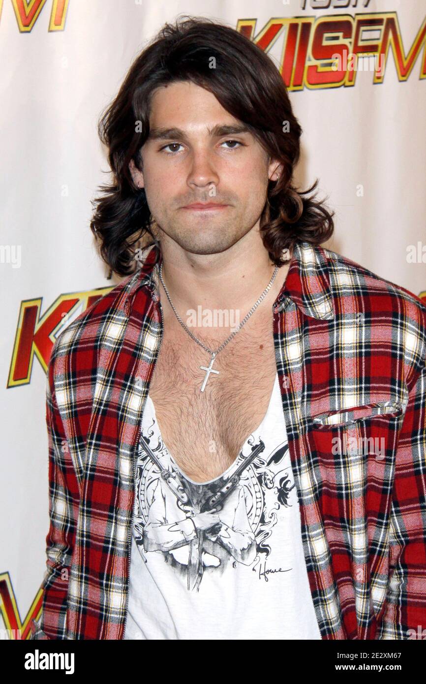 Justin Gaston arriving for KIIS FM's Wango Tango 2010 held at Staples ...