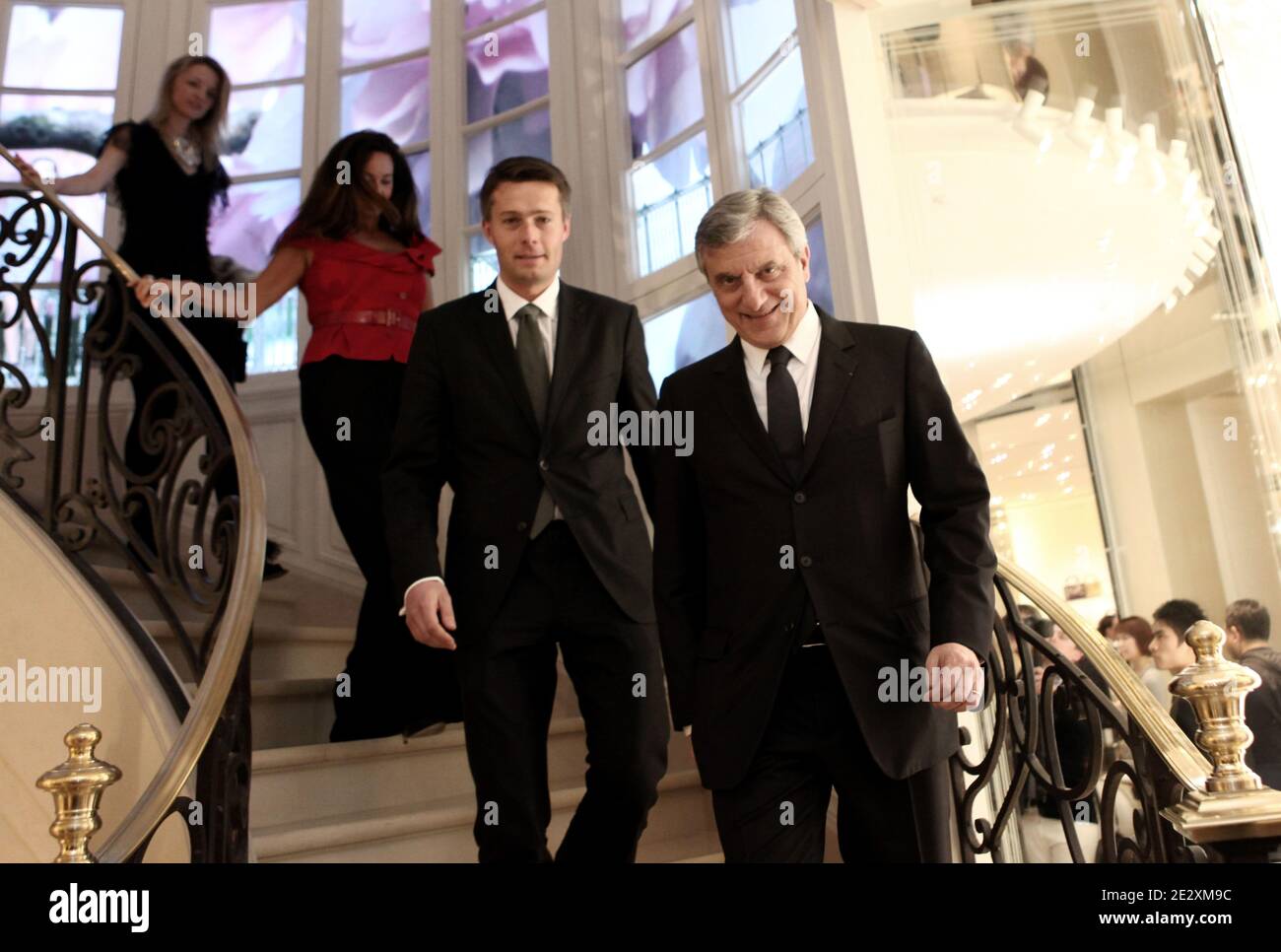 Dior CEO Sidney Toledano attends the Inauguration of the space Dior in ...