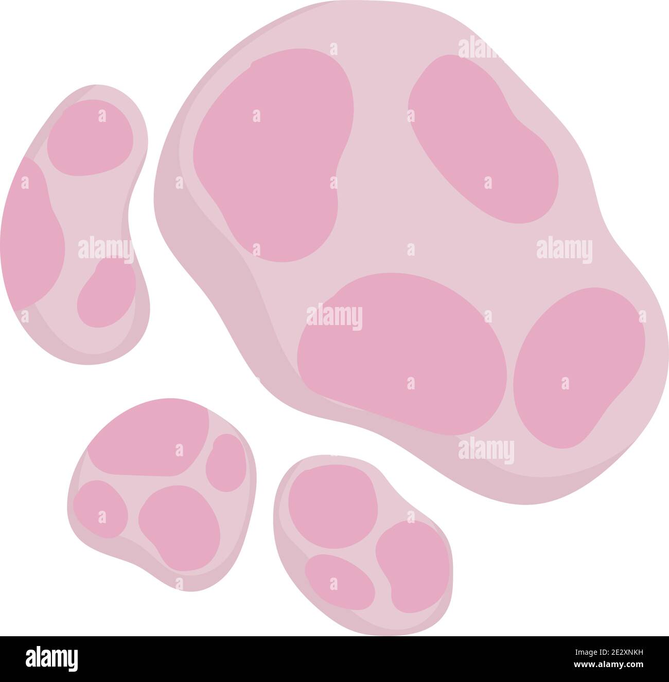 space comet stones expore cartoon isolated design vector illustration ...