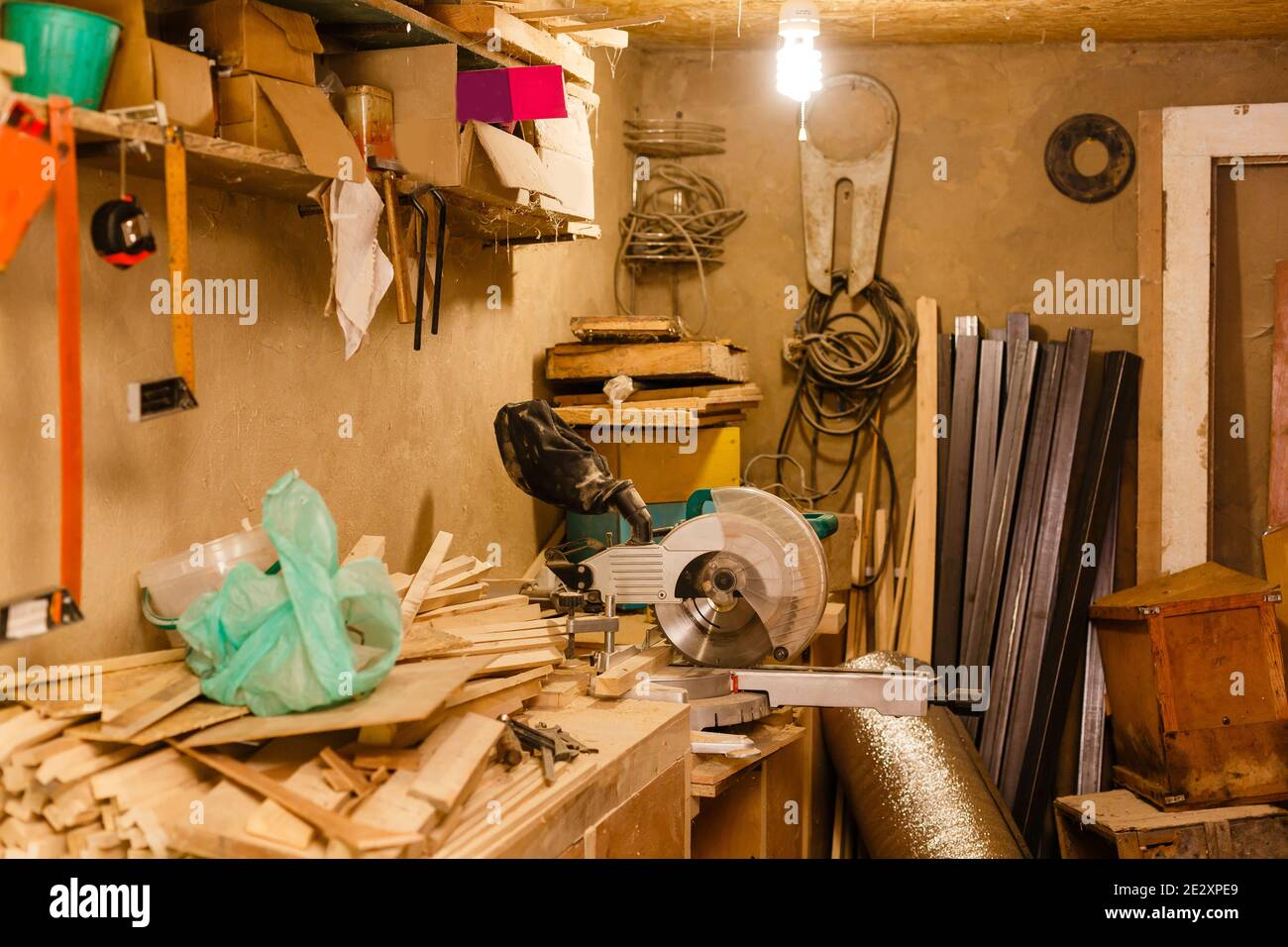 Furniture production in a carpenter's workshop Stock Photo - Alamy