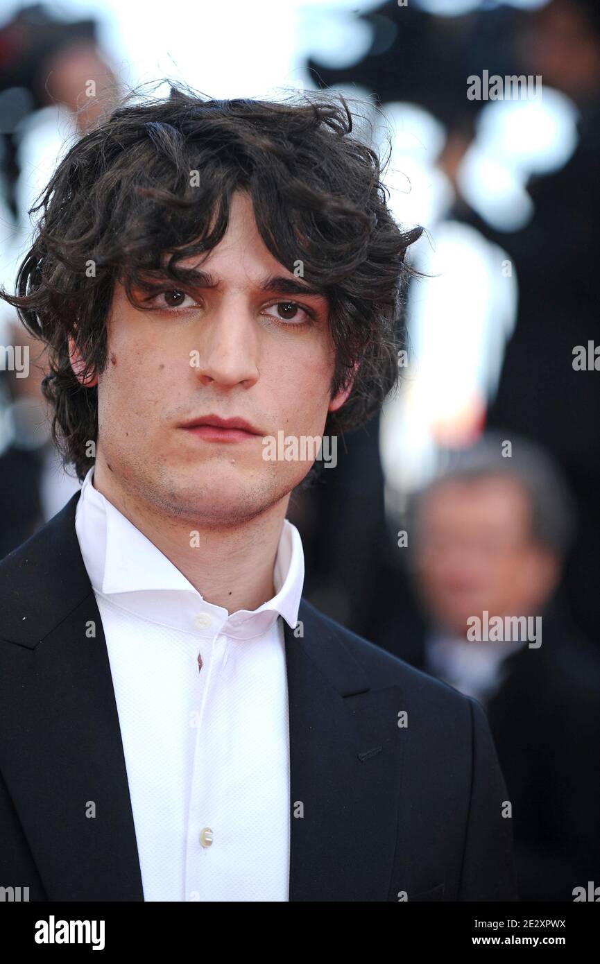 Louis Garrel arriving for the screening of 'Des Hommes et des Dieux ...