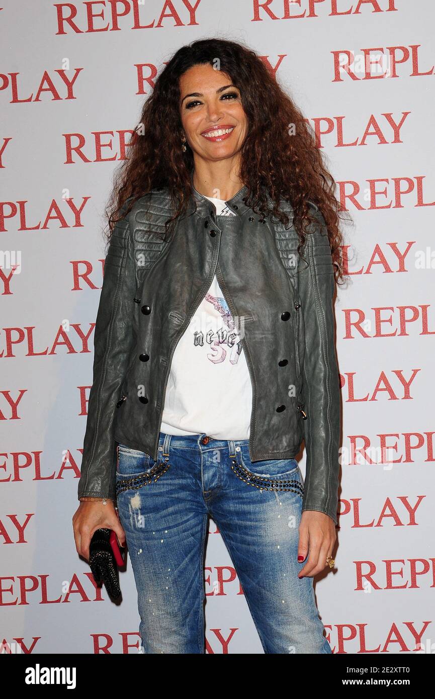Afef Jnifen attending the Replay party held at the Star Style Lounge ...