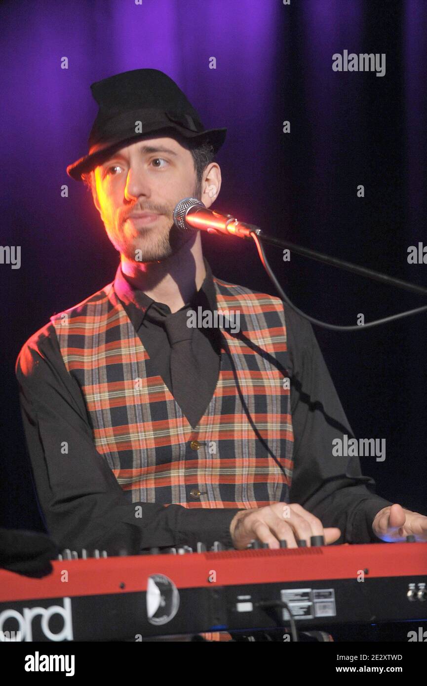 Charlie Winston performs live during Audi A1 party at the VIP ROOM ...