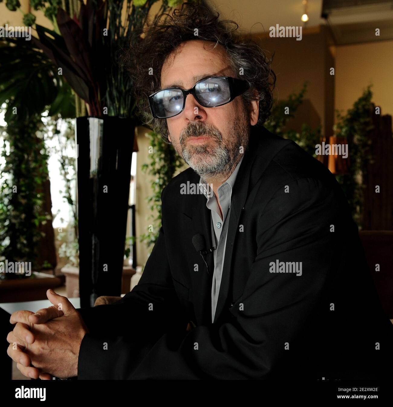 EXCLUSIVE -Tim Burton poses during the 63rd Cannes Film Festival in ...
