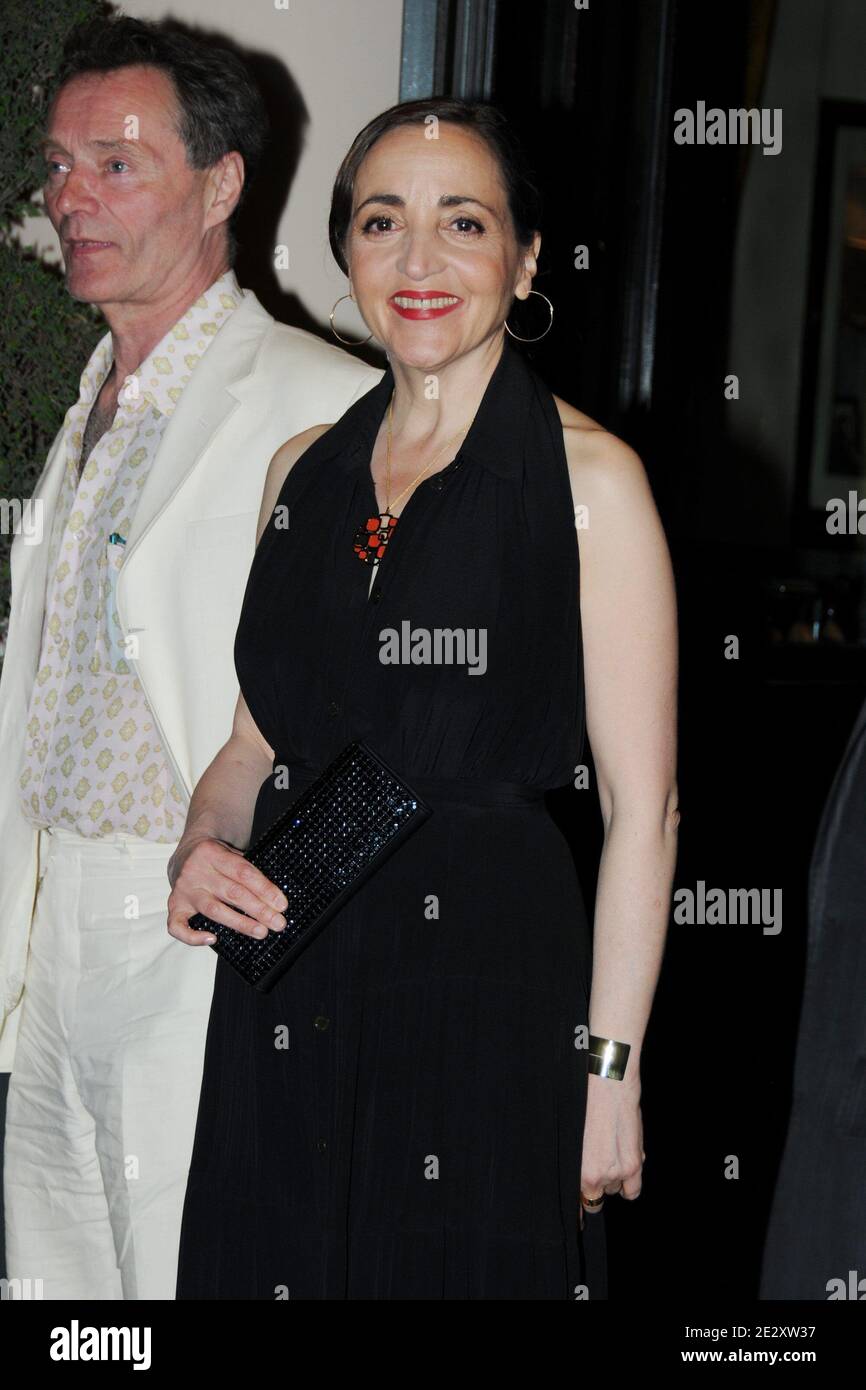 Actress Dominique Blanc in front of Hotel Majestic during the 63rd ...