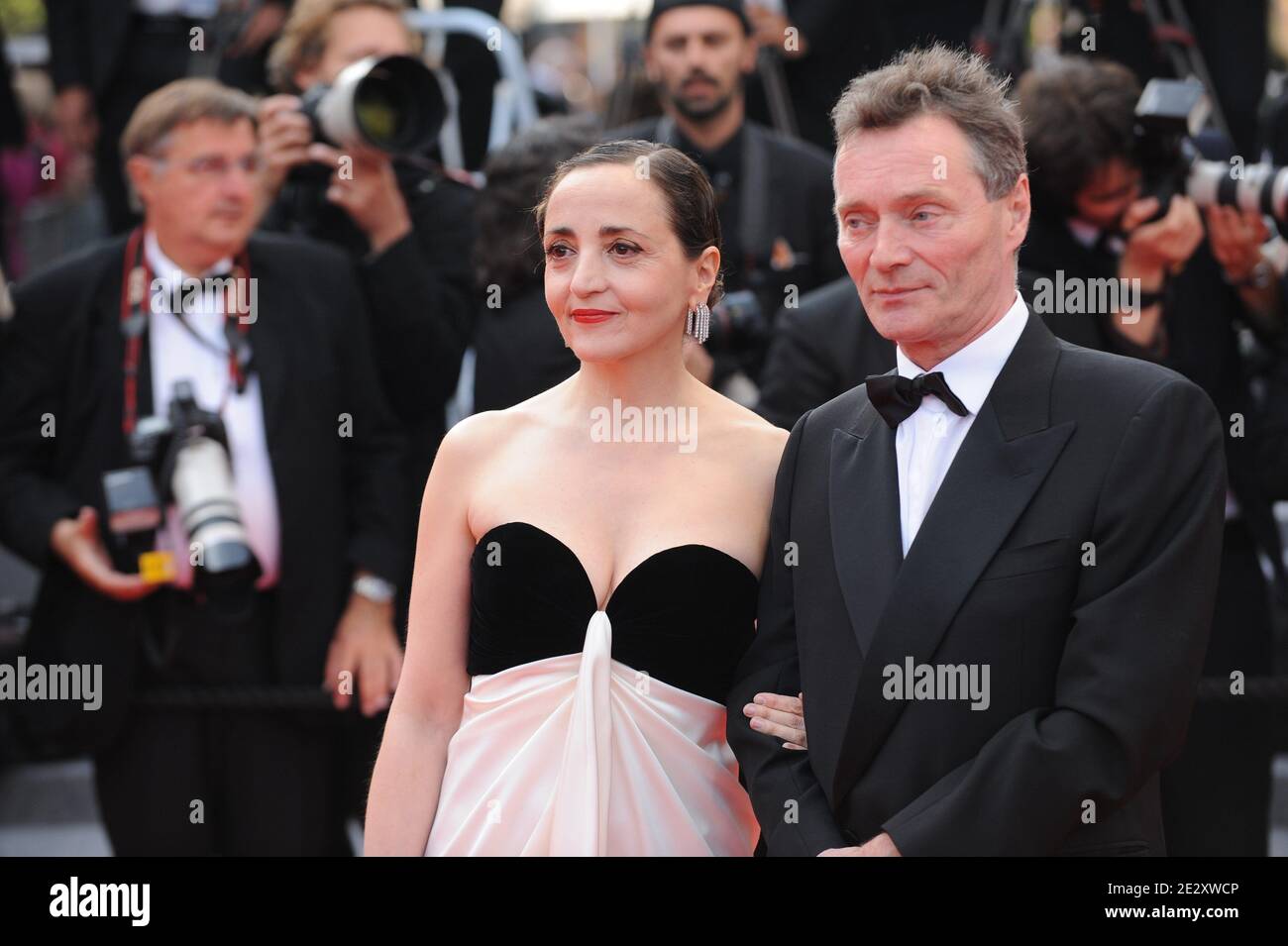 French actress Dominique Blanc arrives for the screening of 'Poetry ...