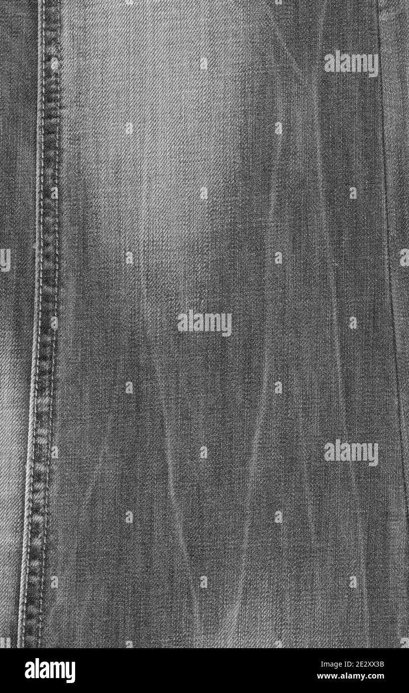 Jeans design.Grunge jeans pattern with seams Stock Photo - Alamy