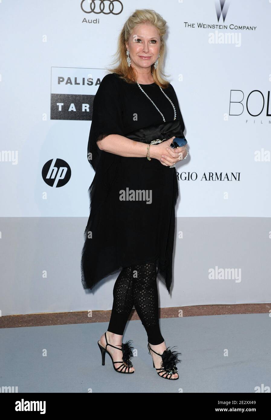 Kathy Hilton attending the amfAR's Cinema Against AIDS 2010 benefit ...