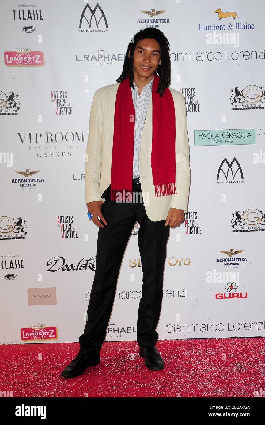 Paulo Goude arriving forg the Artists for Peace and Justice Party held ...