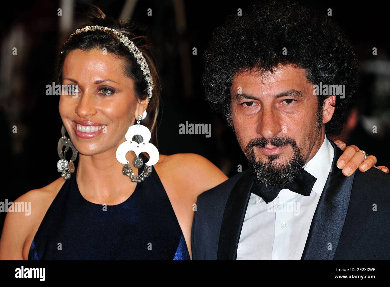 Radu Mihaileanu arriving for the screening of 'La Nostra Vita ...