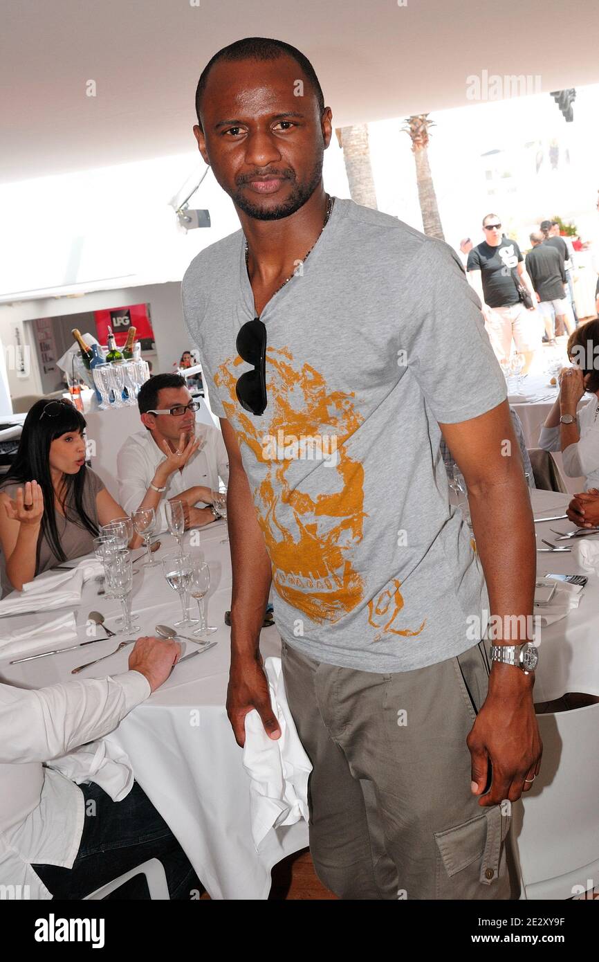 Patrick Vieira on the Majestic Barriere's Beach during the 63rd Annual ...
