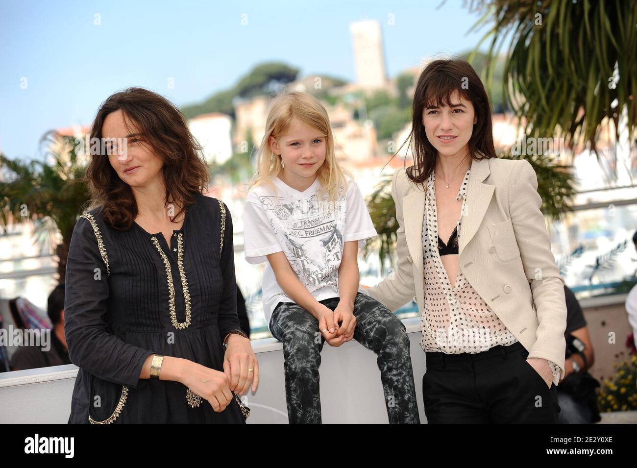 Director Julie Bertucelli, actress Morgana Davies and actress/musician ...