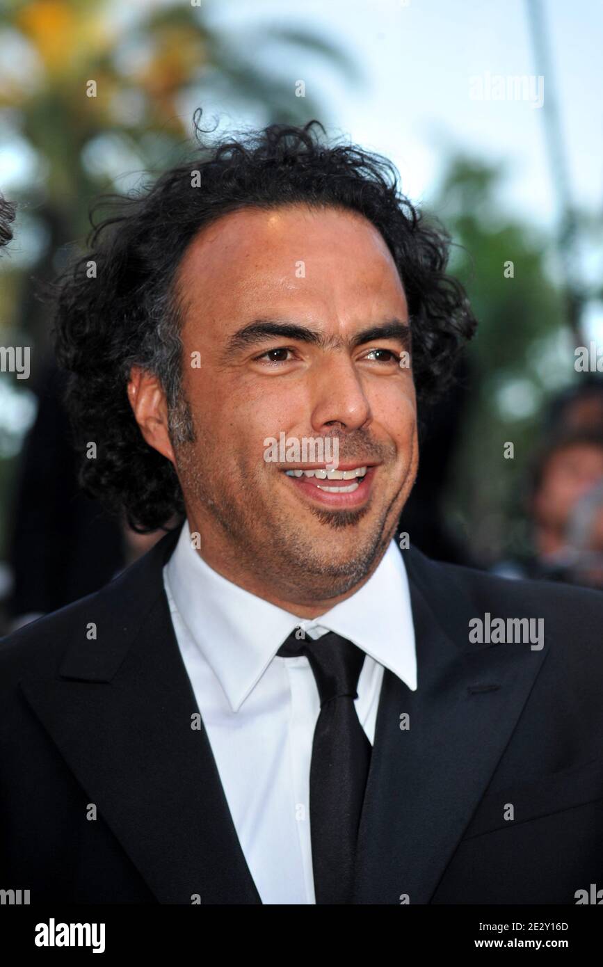 Alejandro Gonzalez Inarritu arriving for the screening of 'The Three ...