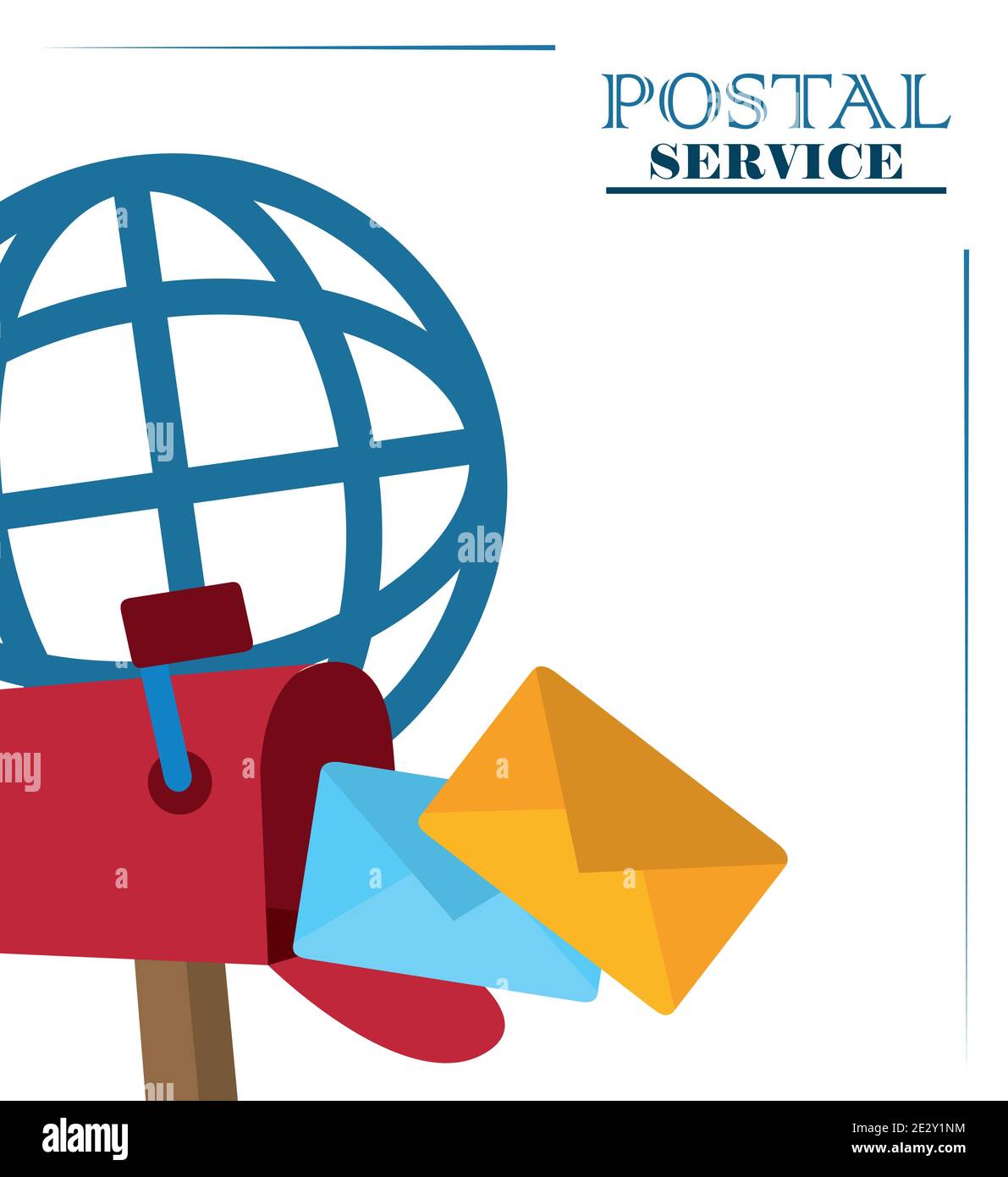 Mailbox world map hi-res stock photography and images - Alamy