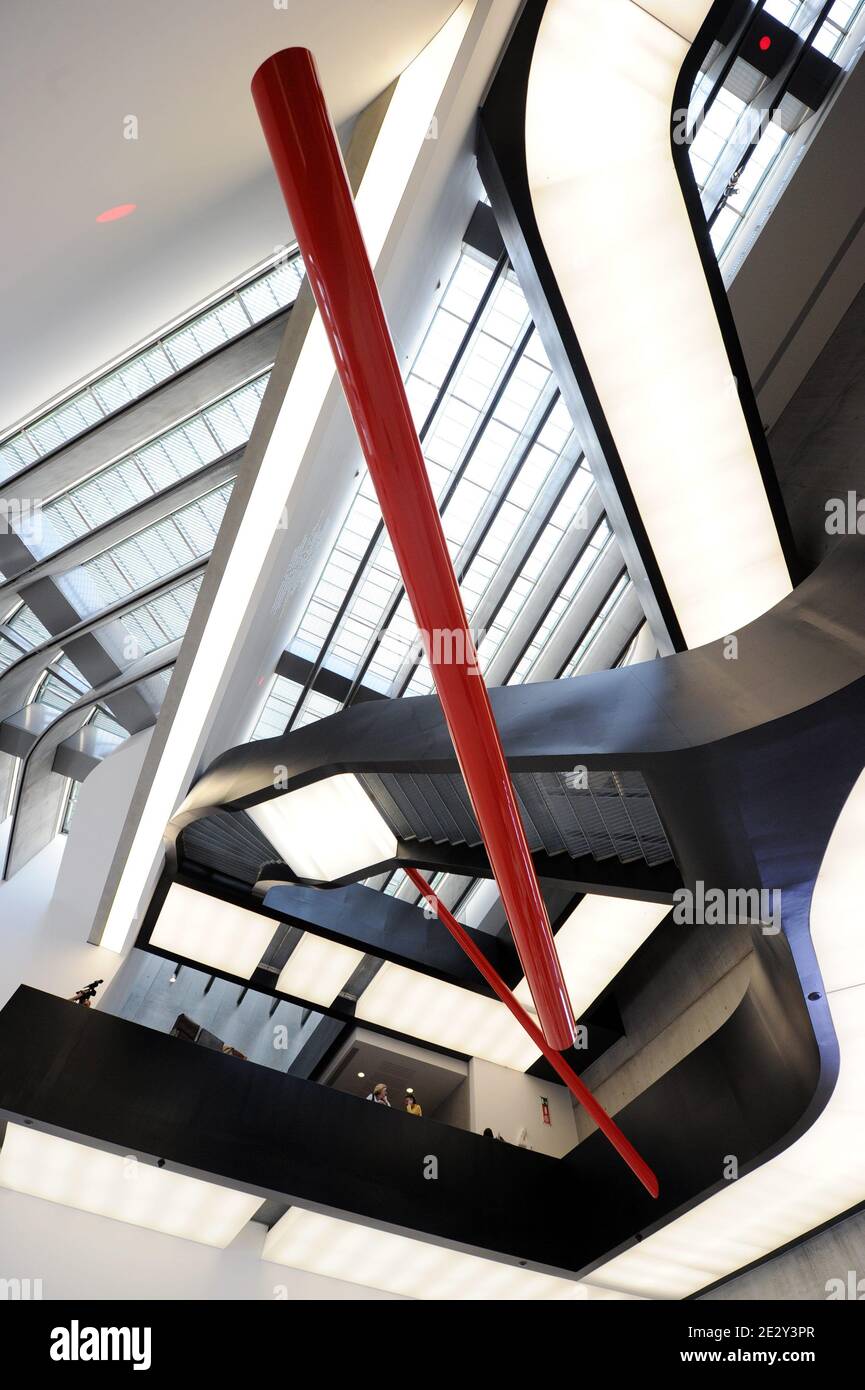 Inauguration of the MAXXI museum, in Rome,Italy, May 27, 2010. ' Maxxi ...