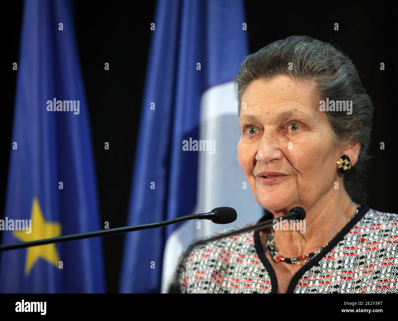 Simone veil speech hi-res stock photography and images - Alamy