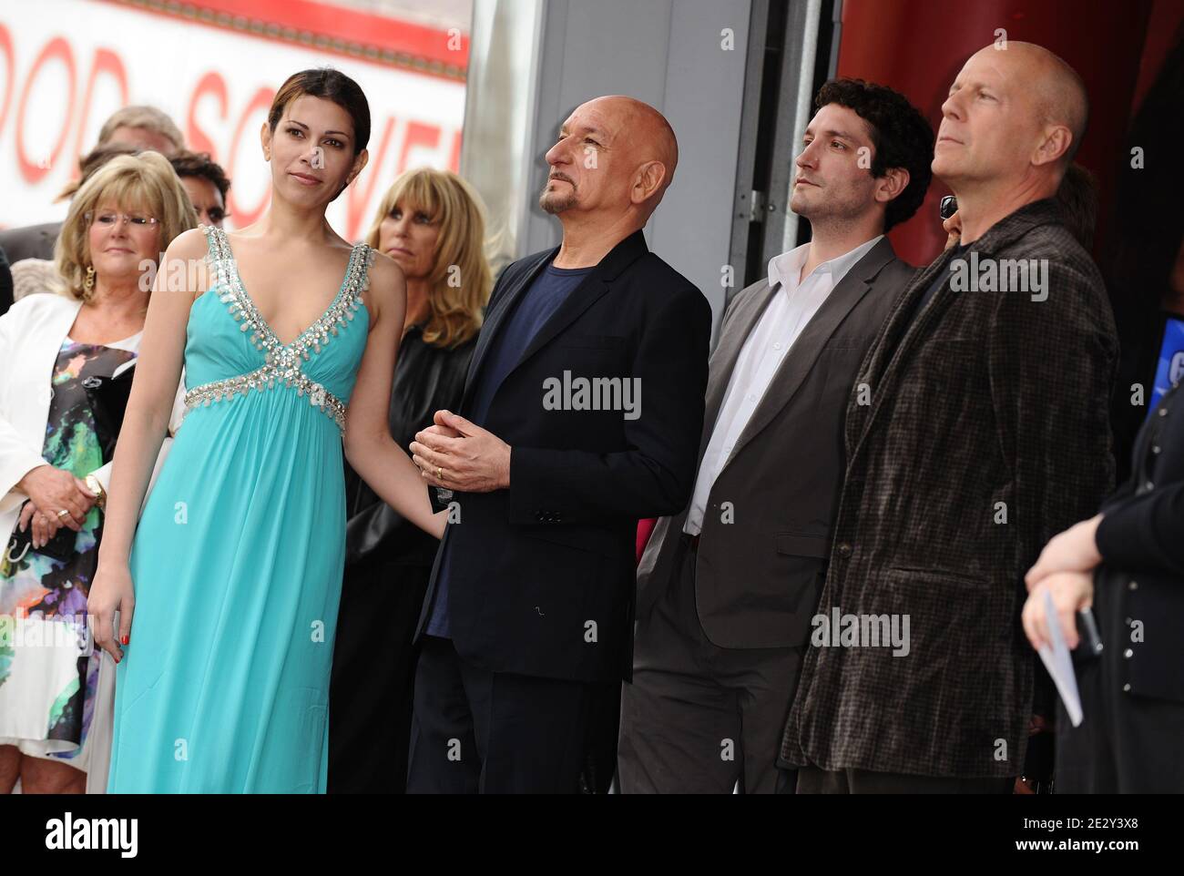 Actor Sir Ben Kingsley was honored with the 2,410th Star on the ...