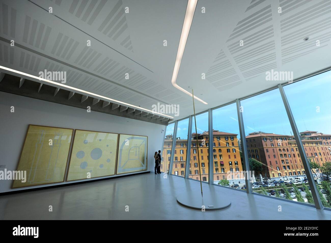 Inauguration of the MAXXI museum, in Rome,Italy, May 27, 2010. ' Maxxi ...