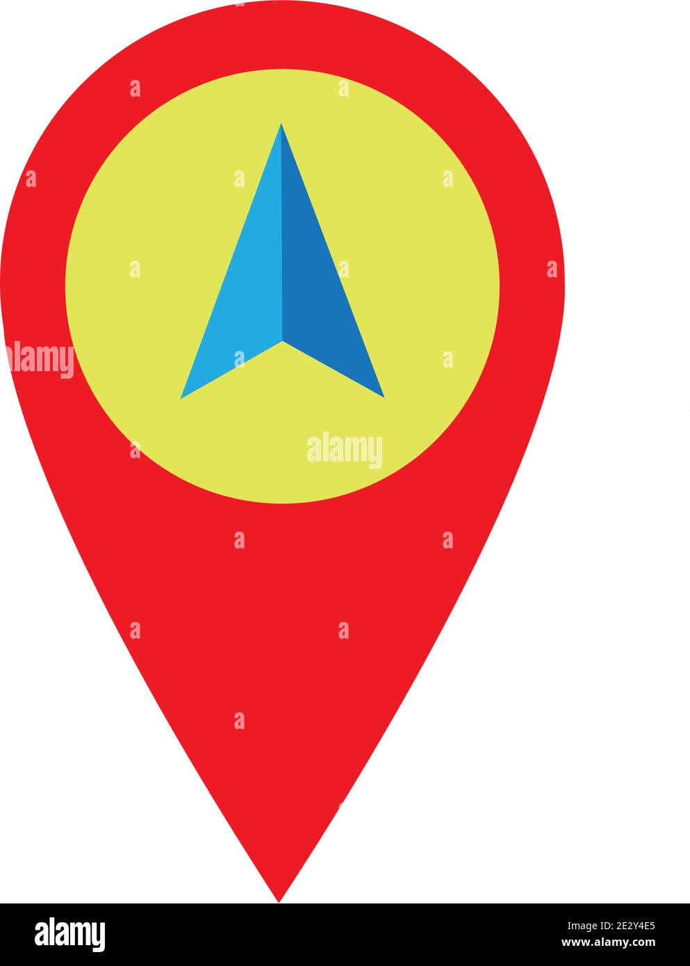 map point location pin vector icon for mapping and satellite allocation ...