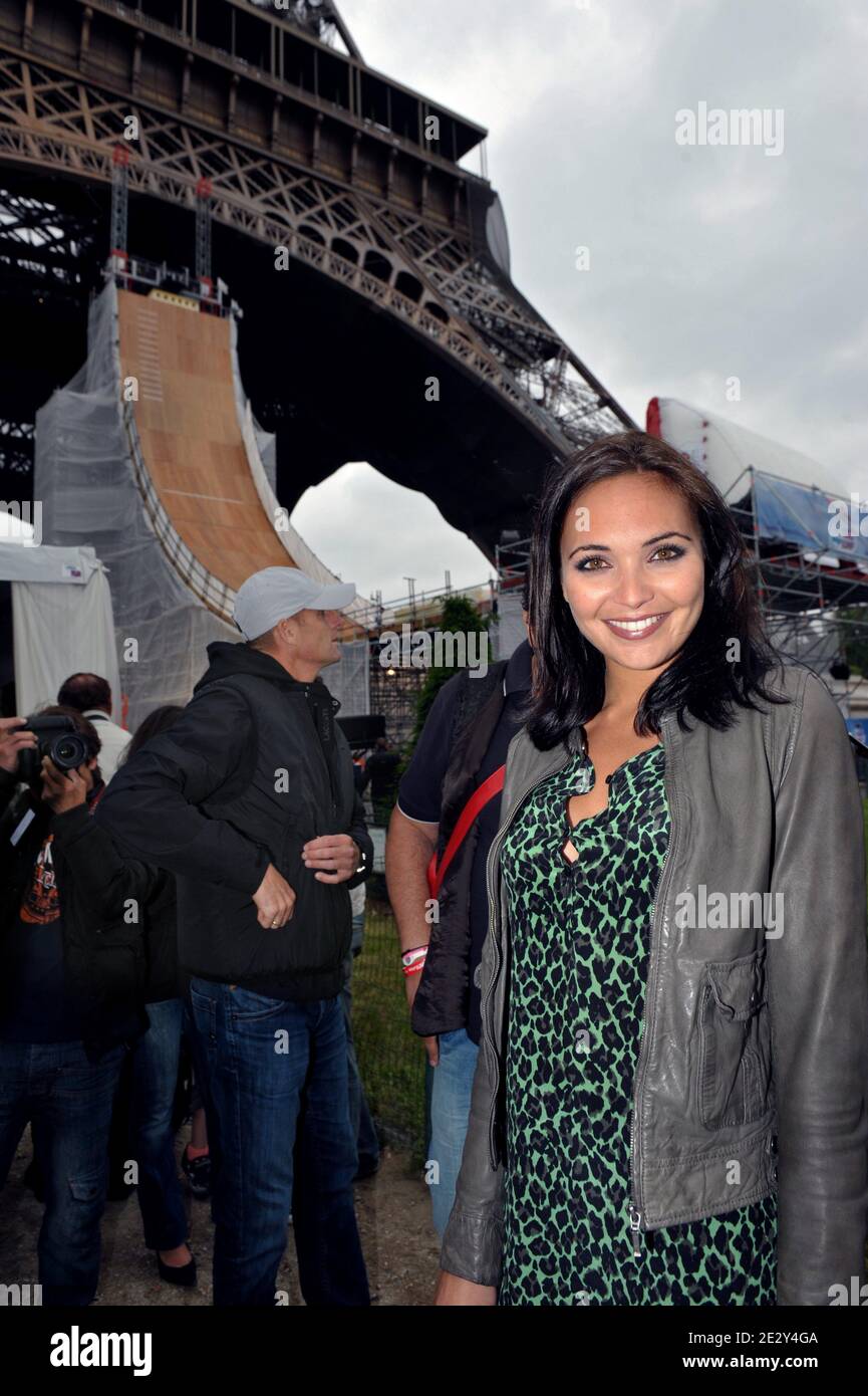 EXCLUSIVE. Valerie Begue attends world Champion roller skater Taig ...