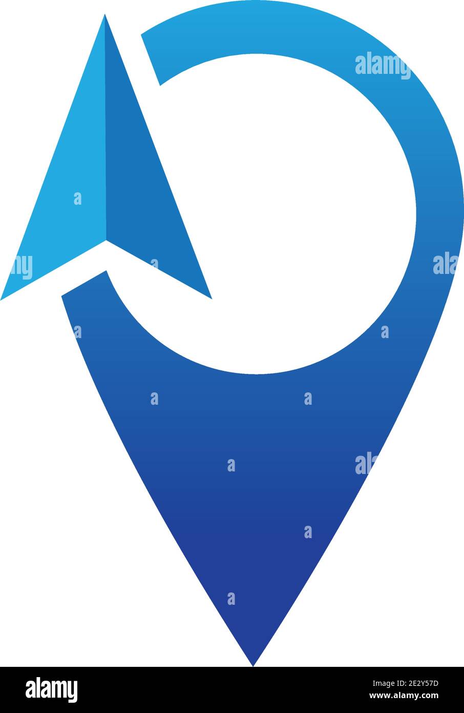 map point location pin vector icon for mapping and satellite allocation ...